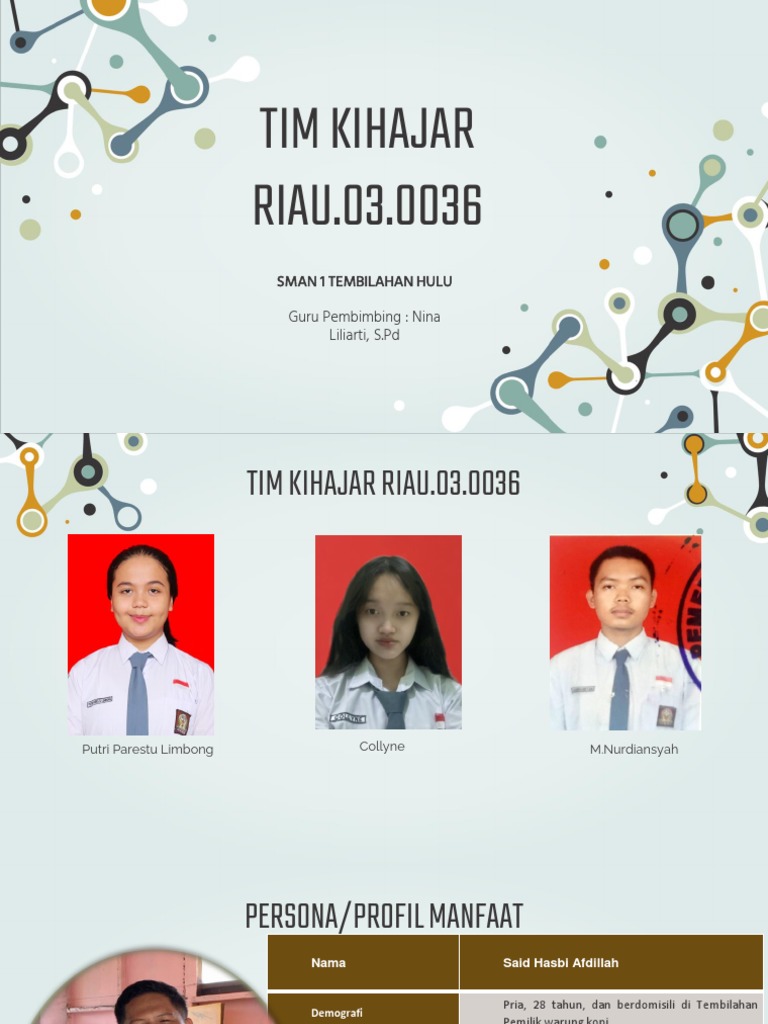 Sman 1 Tembilahan Hulu Presentasii Kihajar | PDF