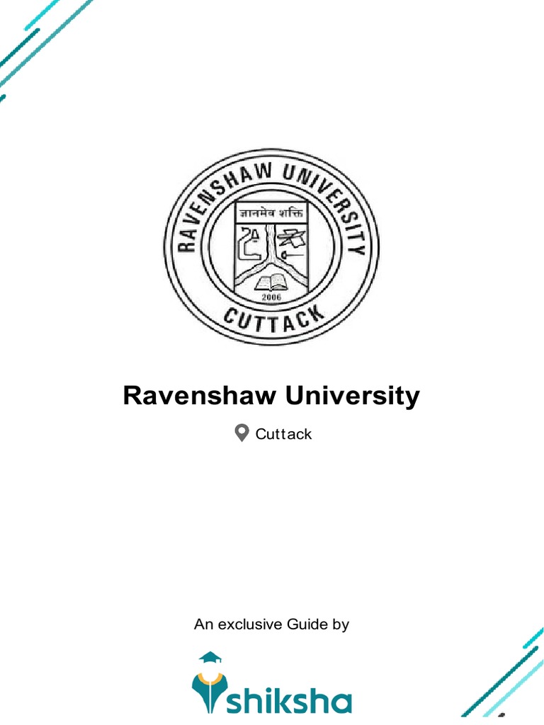 Ravenshaw University: Cuttack | PDF