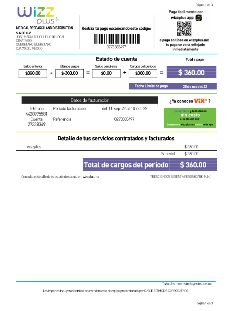 Wizz Medical Octubre2022 | PDF