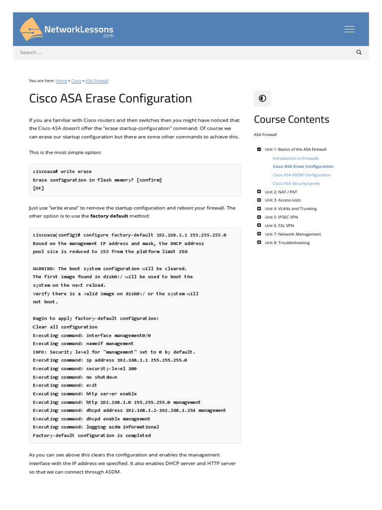 0002 Cisco Asa Erase Configuration Pdf