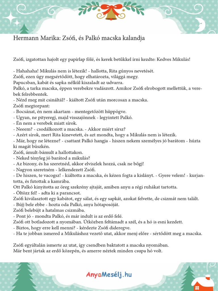 Zsofi Palko Mese | PDF