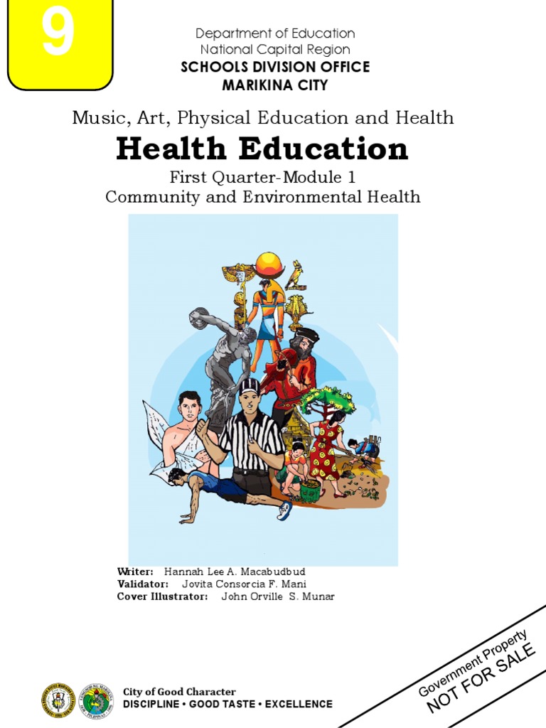 Health Grade9 Qtr1 Module1 | PDF | Self-Improvement