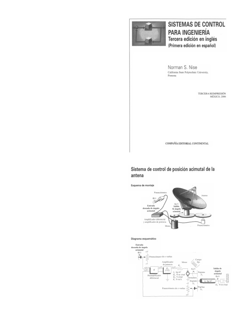 Sistemas de Control para Ingenieria - Norman S.nise - 3ed | PDF