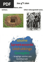 Graad 9 Afrikaans EAT Kom Ons Oefen Die Infinitief | PDF