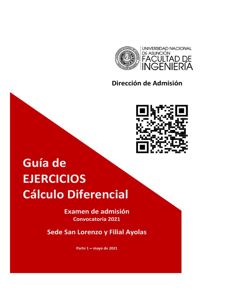 Fiuna 2021 Ejercitario CD 01 | PDF | Función (Matemáticas) | Derivado