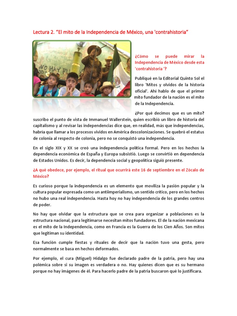 Lectura 2 Historia de Mexico | PDF