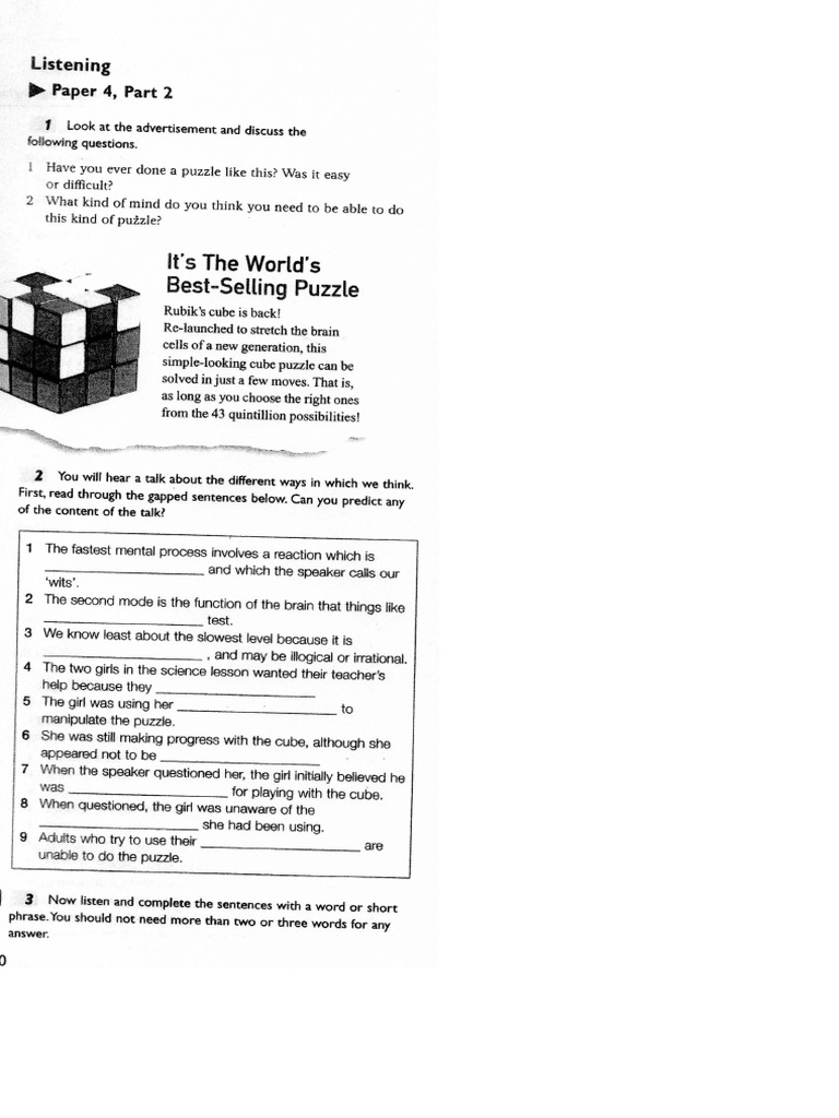 Rubiks Cube001 | PDF