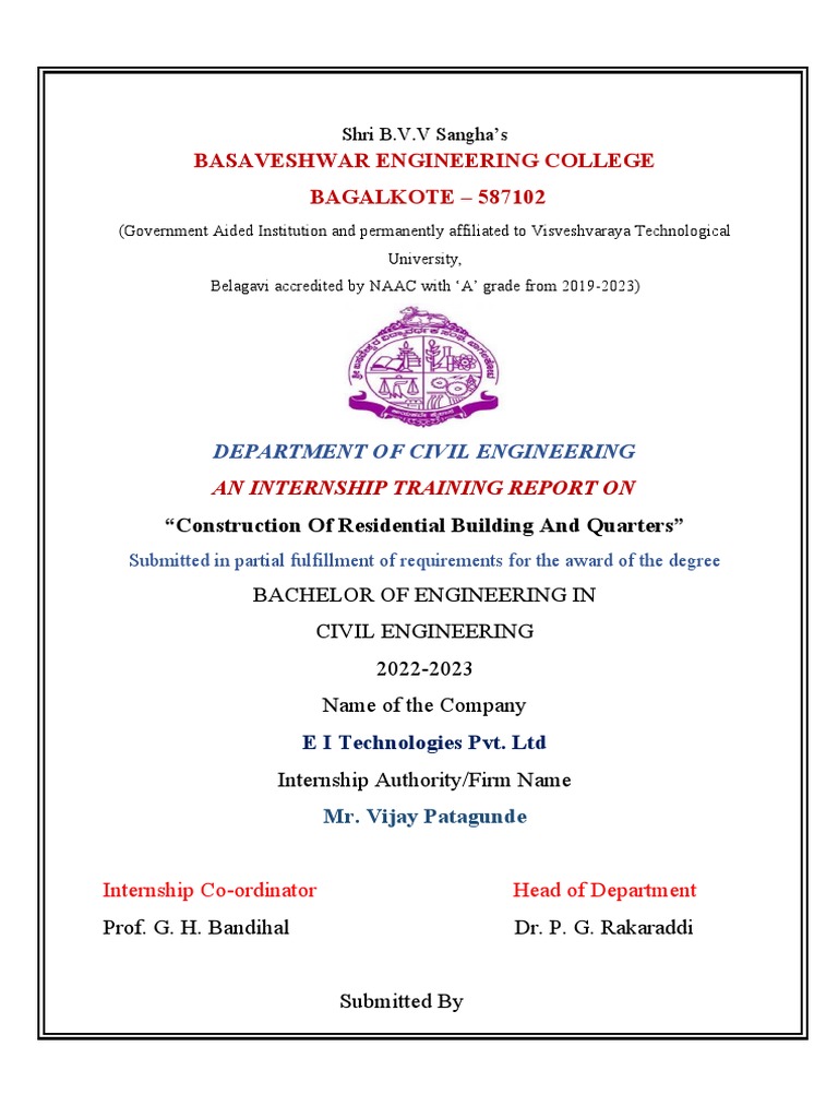 Raksh Intern.2 | PDF | Foundation (Engineering) | Civil Engineering