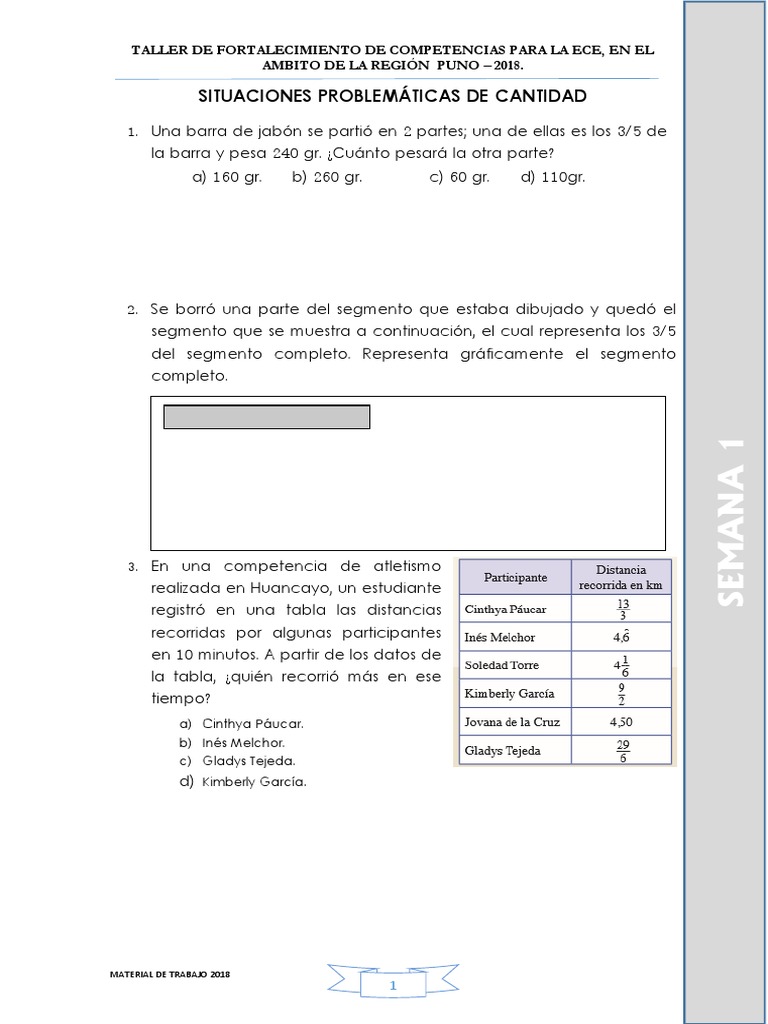 Situacion problematica ECE | PDF