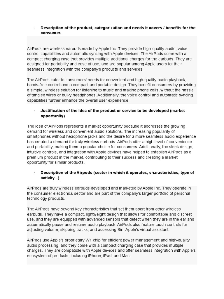 Mandatory Activity | PDF | Apple Inc. | Headphones