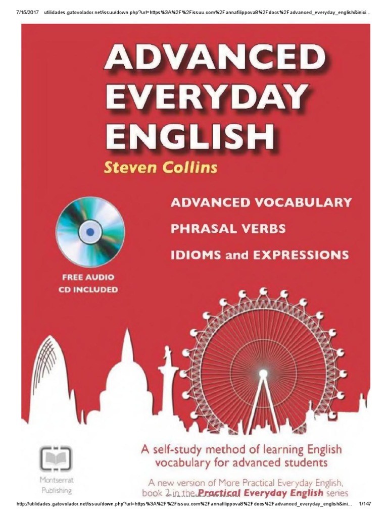 Advanced Everyday English PDF Guide | PDF