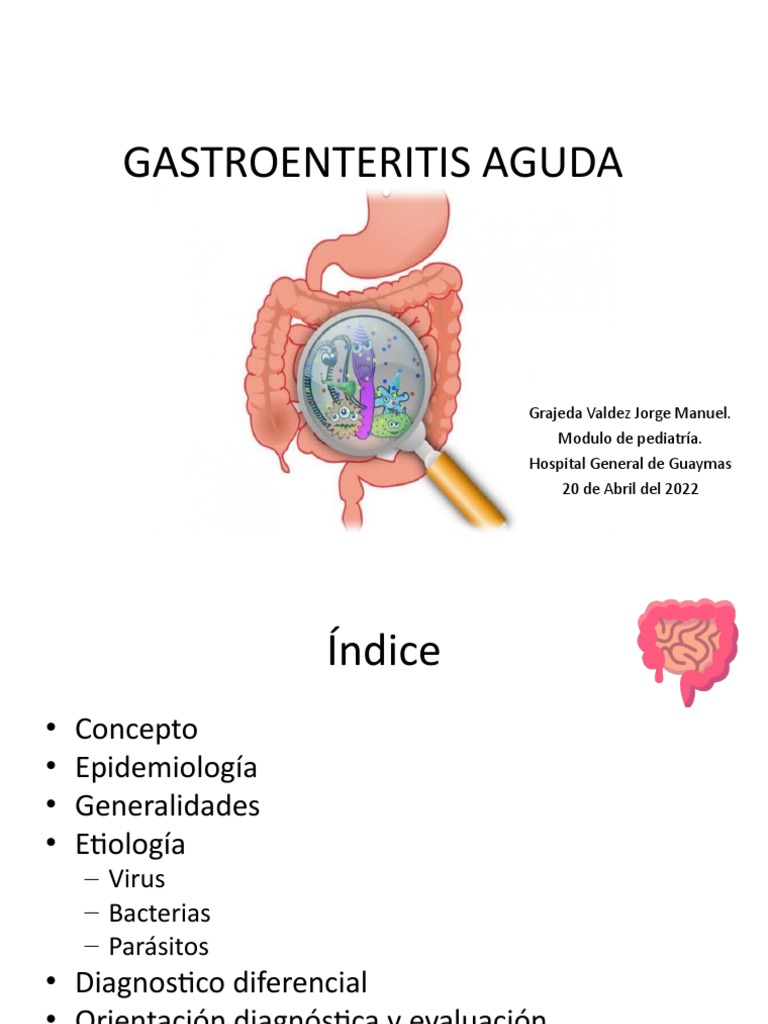 Gastroenteritis Aguda en Pediatría | PDF | Diarrea | Ciencias de la Salud