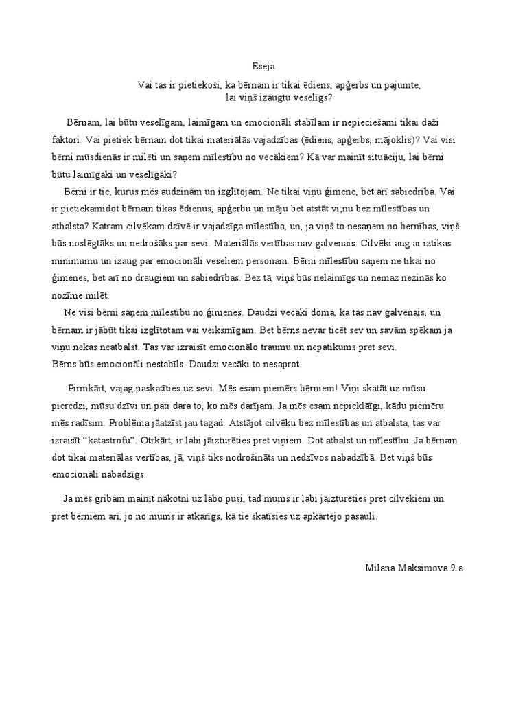 Eseja | PDF