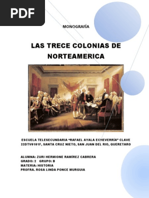 Hojas De Trabajo Sobre Las Trece Colonias, Quinto Grado 118309 | La