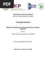 Clasificación Cretib | PDF | Toxicidad | Residuos