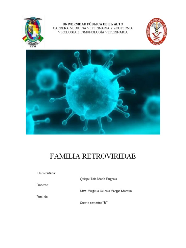 Retroviridae | PDF | Retrovirus | Virus