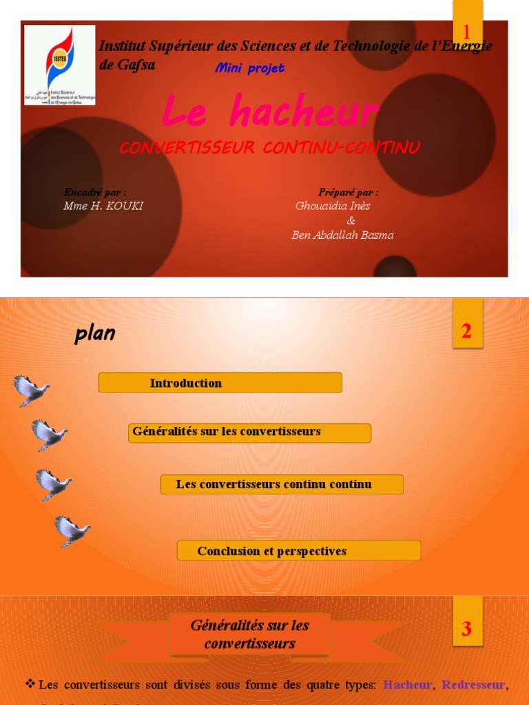 Le Hacheur | PDF | Redresseur | Composants électriques