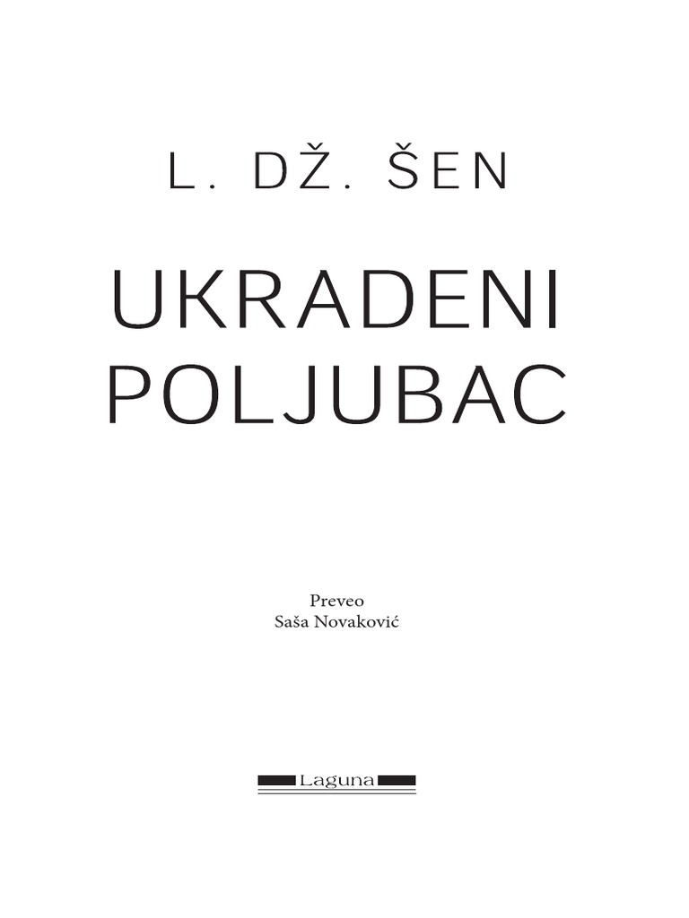 Ukradeni Poljubac | PDF