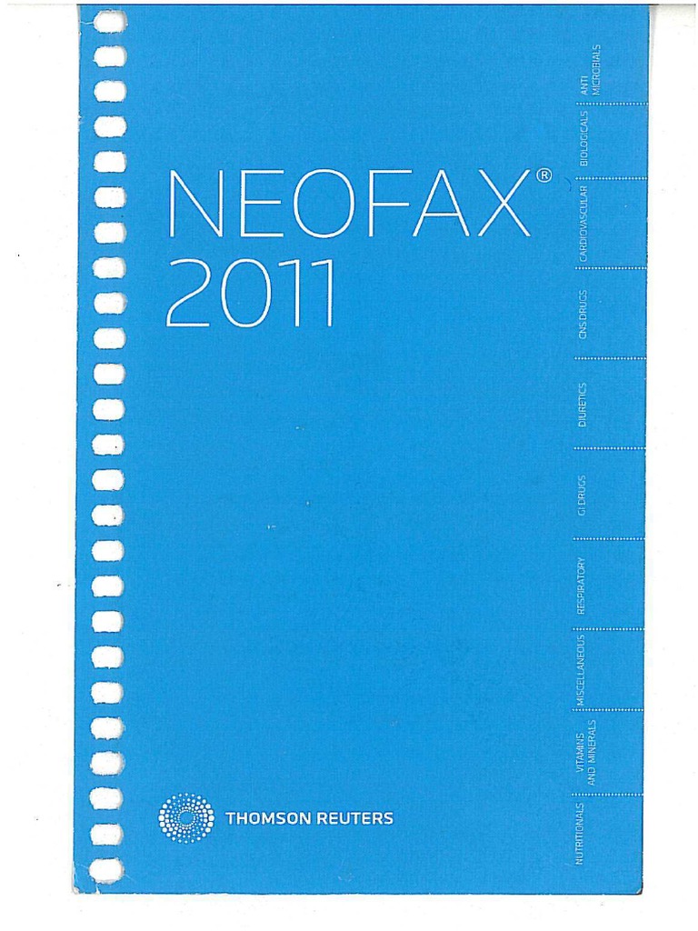 Neofax 2011 | PDF