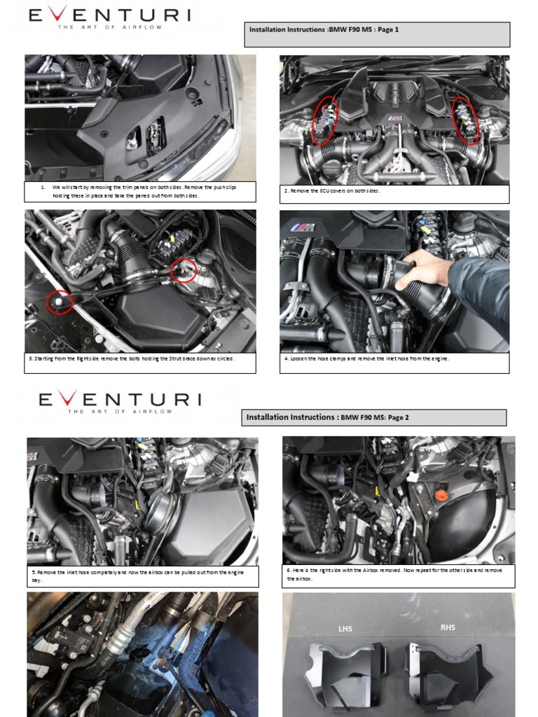 BMW F90 V2 Installation Guide | PDF | Manufactured Goods | Vehicles