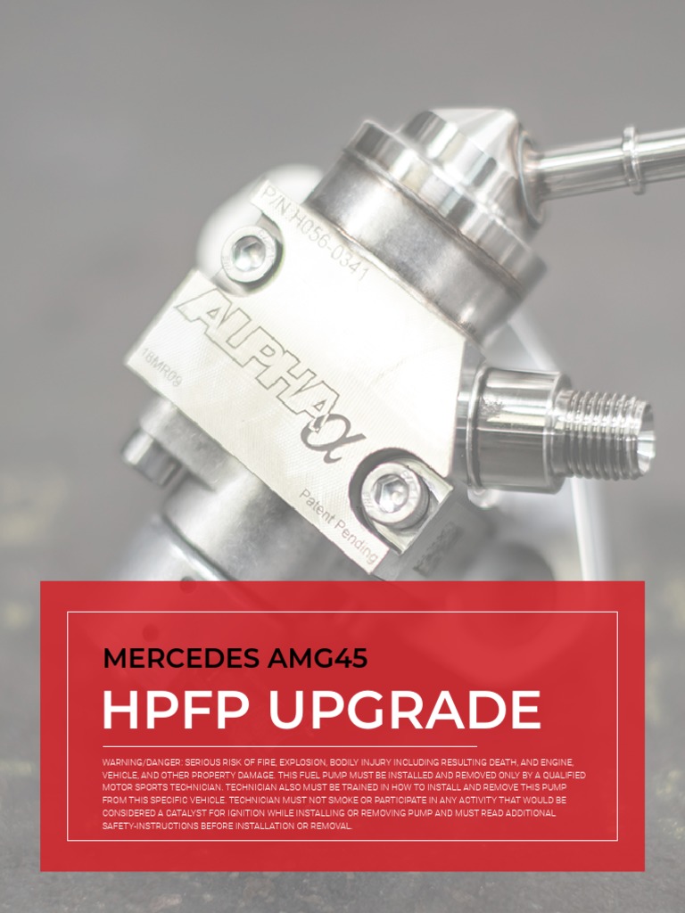 Mercedes Cla45amg HPFP 1 | PDF