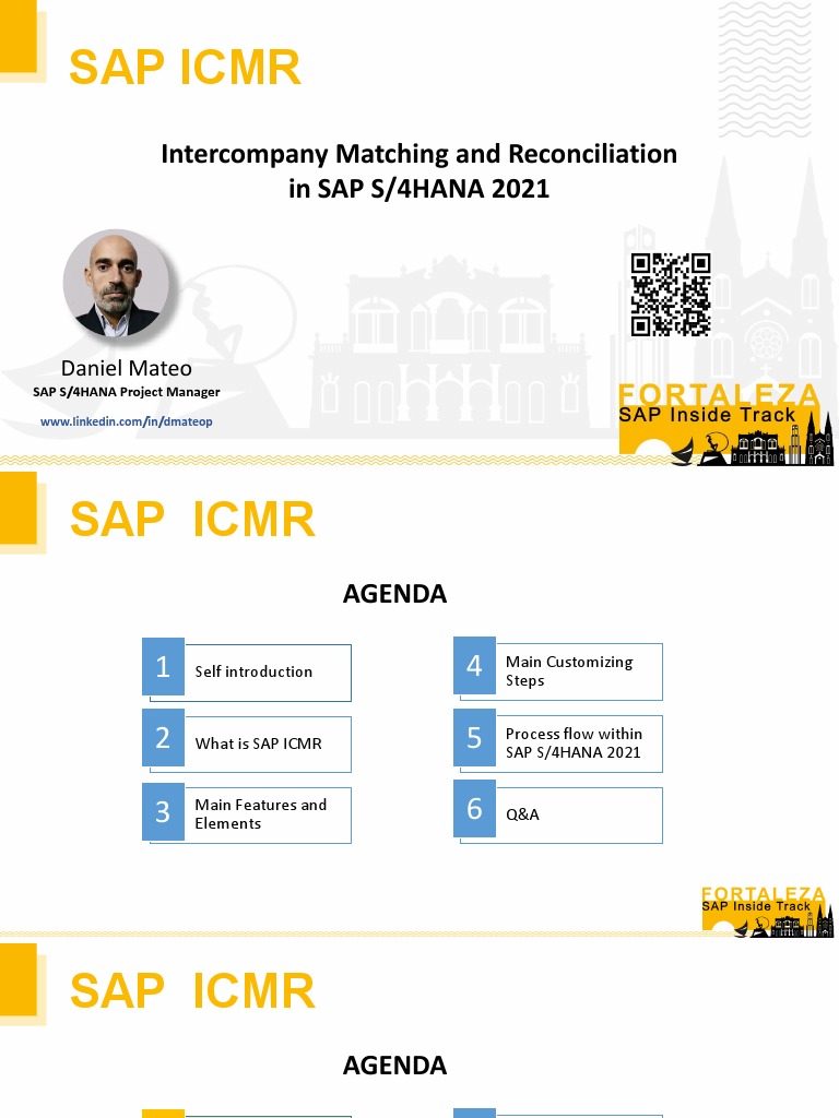 SAP ICMR: Intercompany Reconciliation Guide | PDF | Computing ...