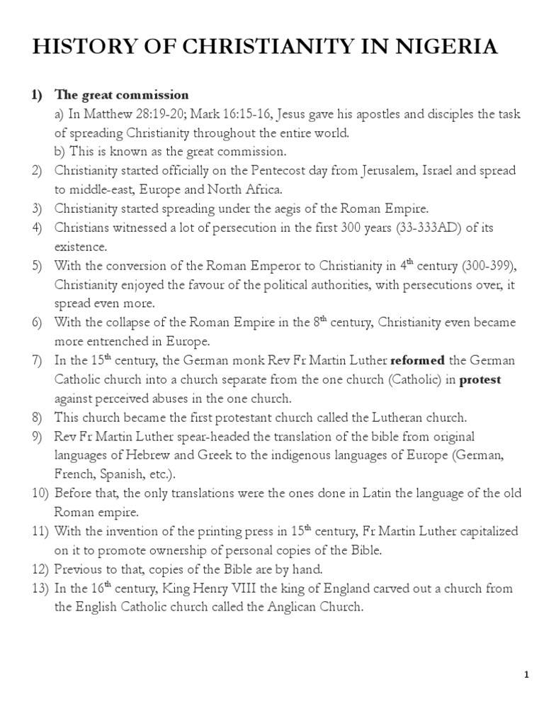 Js3 t2 Crs History of Christianity | PDF | Christian Church | Catholic ...