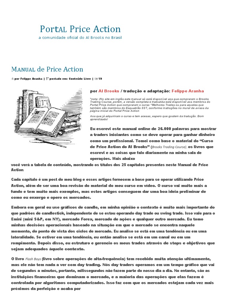 Manual de Price Action | Download grátis PDF | Dinheiro | Avaliação de ...