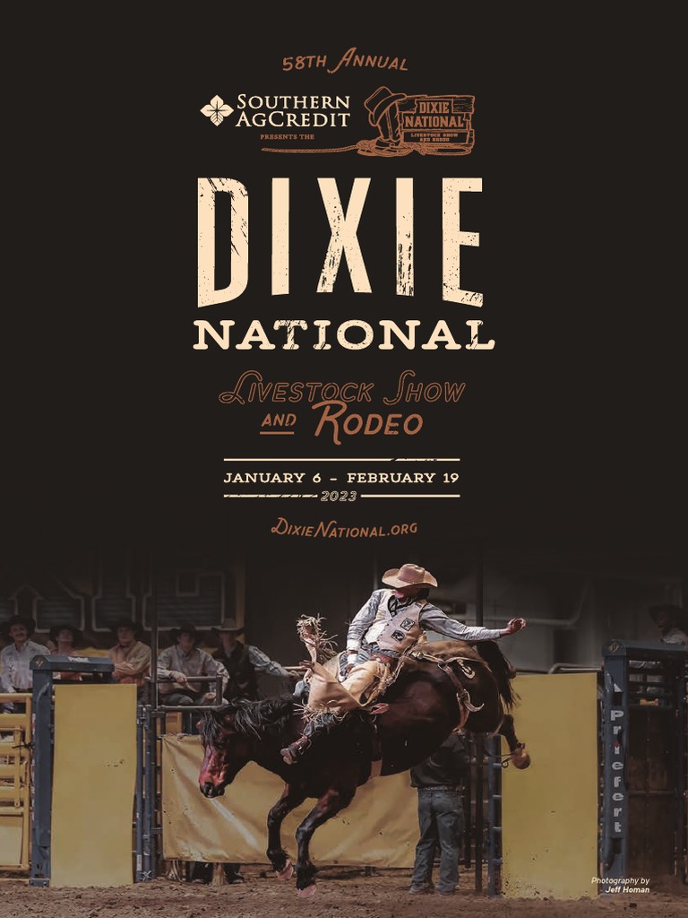 2023 Dixie National Rodeo Overview | PDF | Sheep | Cattle