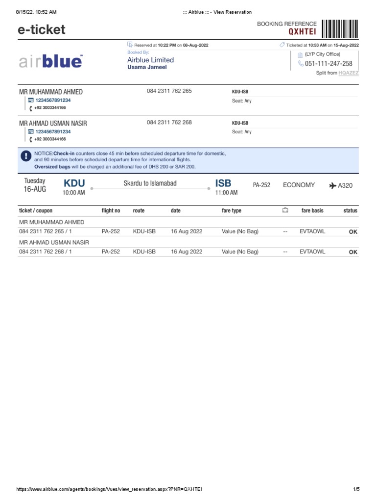 Usman Ahmad & Ahmad Usman | PDF | Transport Economics | Aviation