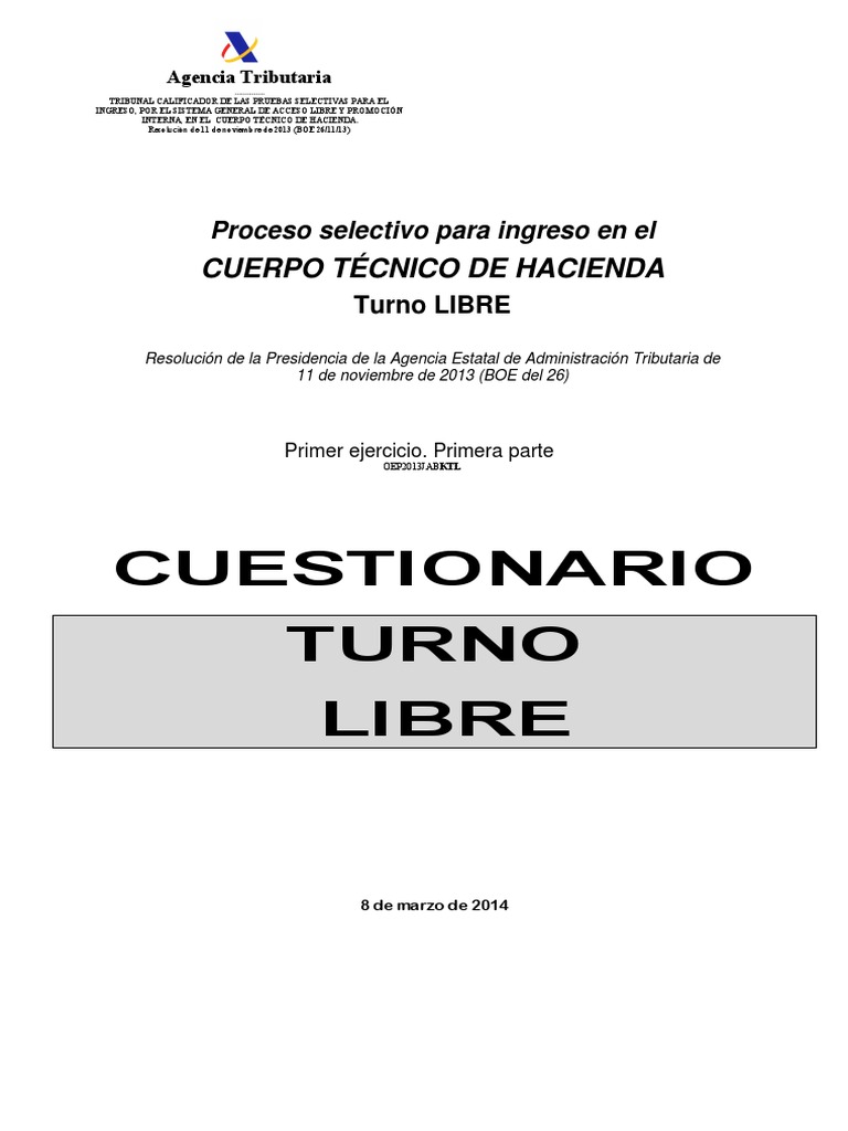 Examen 11-11-2013 A2 Estado | PDF | Cortes Generales | Rentabilidad ...