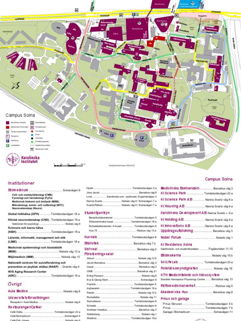 Karta Campus Solna SV | PDF
