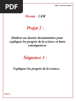 2AM SEQUENCE 1 Projet 1 Par KH Oula | PDF | Le Petit Chaperon rouge | Verbe