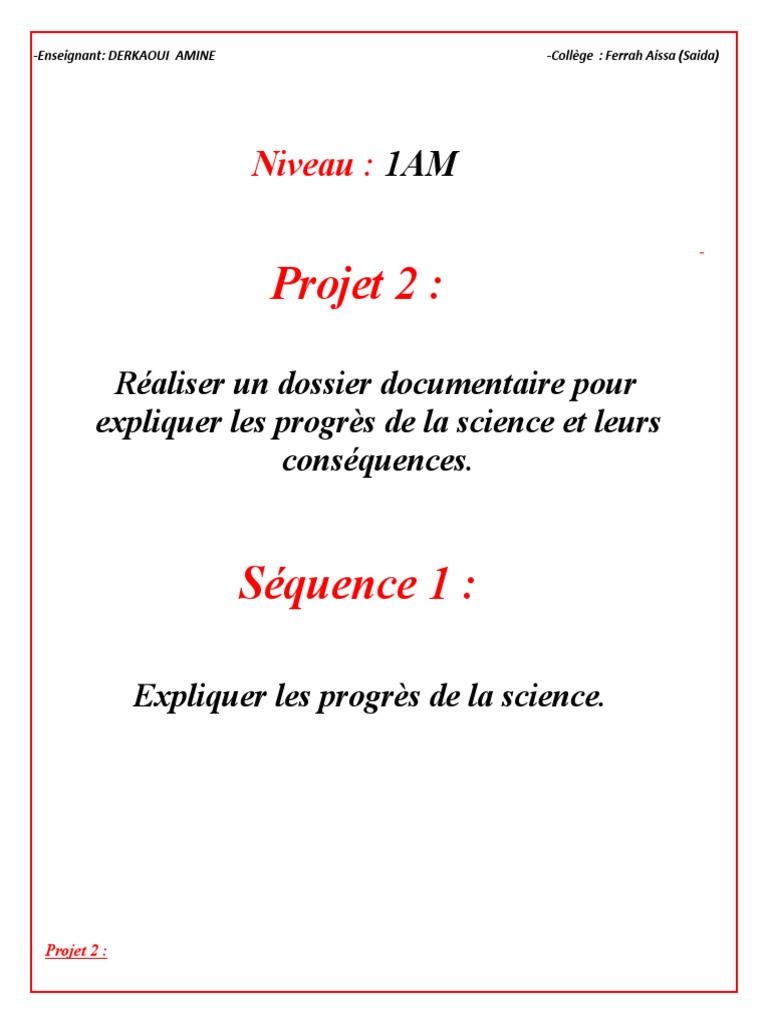 Fiches P2 S1.1AM 2022 Derkaoui Amine | PDF | Verbe | la communication
