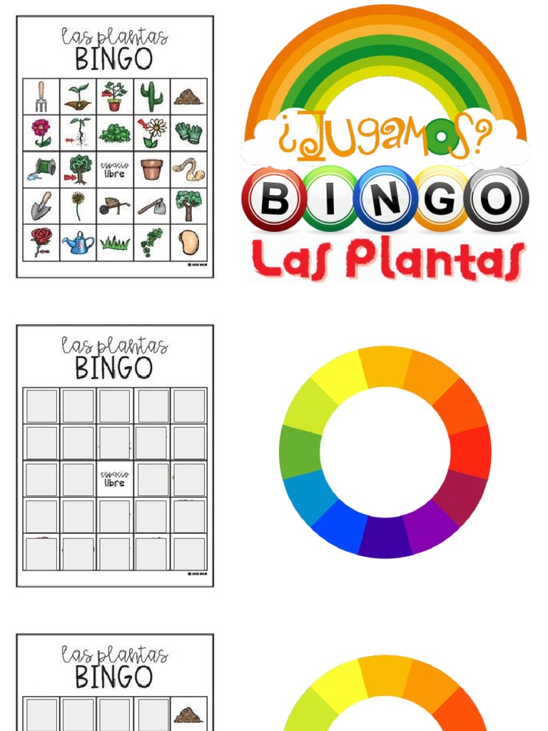 Bingo de Las Plantas | PDF
