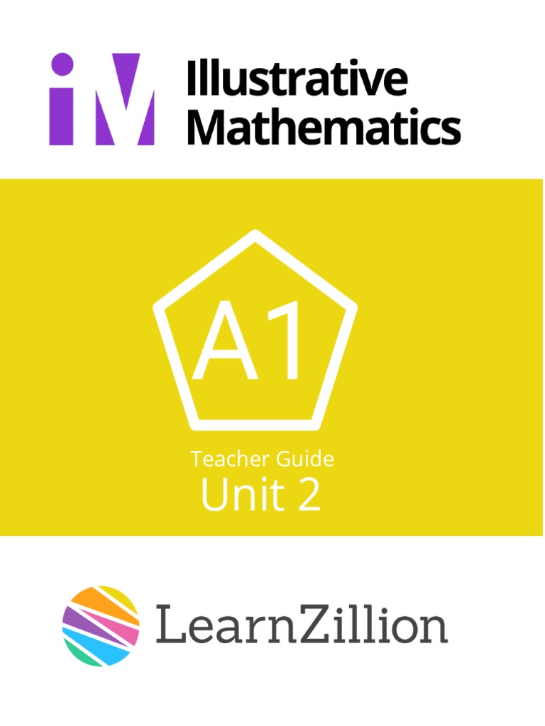 Alg1 Unit 2 Teacher Guide | PDF | Equations | System Of Linear Equations