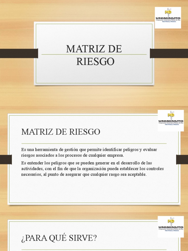 Matriz de Riesgos 2 | PDF | Riesgo | Valores