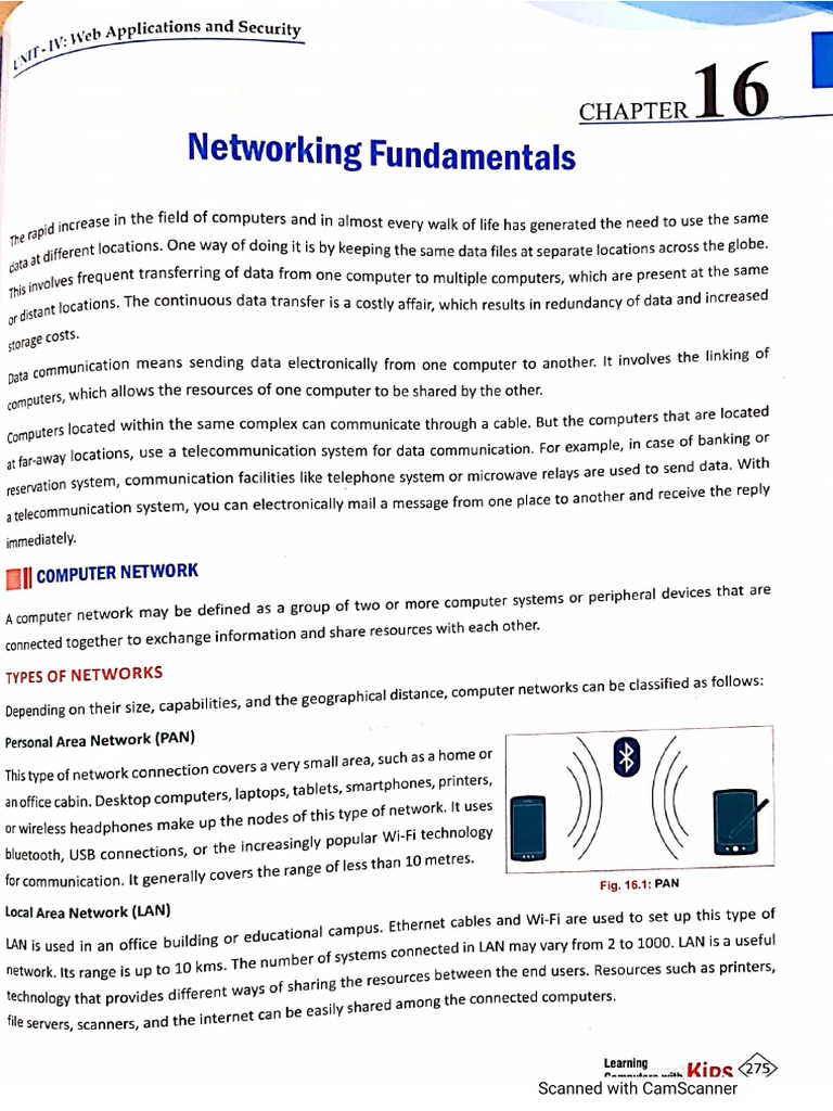 Ch-16 Networking Fundamentals | PDF