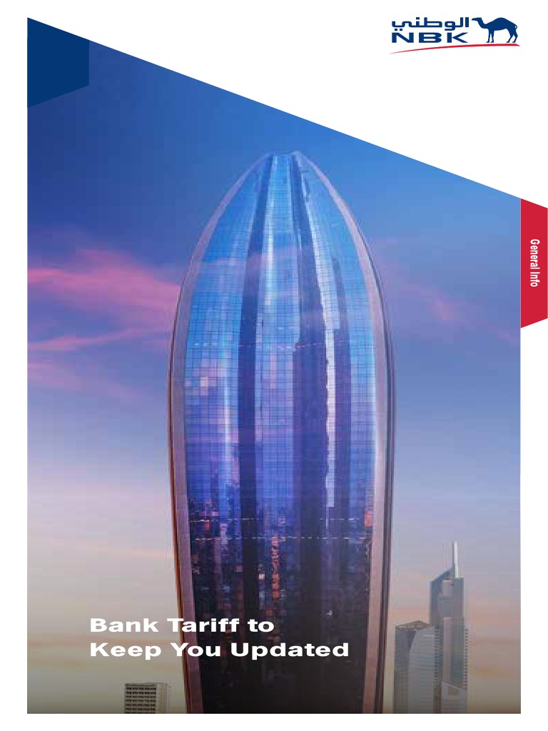 NBK Fees and Charges Overview | PDF | Cheque | Debit Card