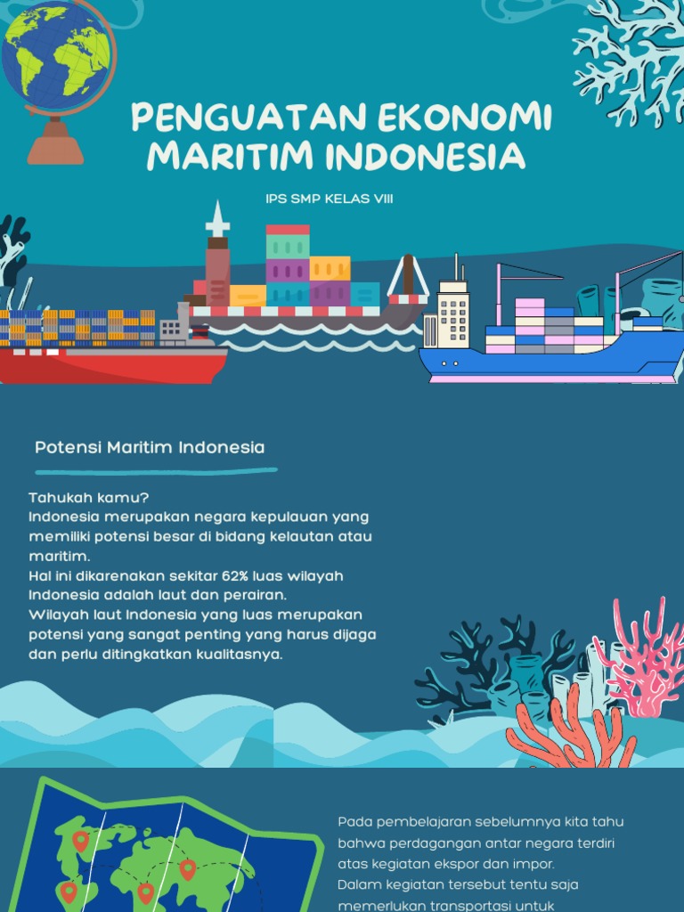 Penguatan Ekonomi Maritim Indonesia | PDF | Bisnis