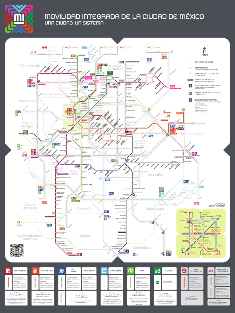 Mapa Metrobús CDMX | PDF