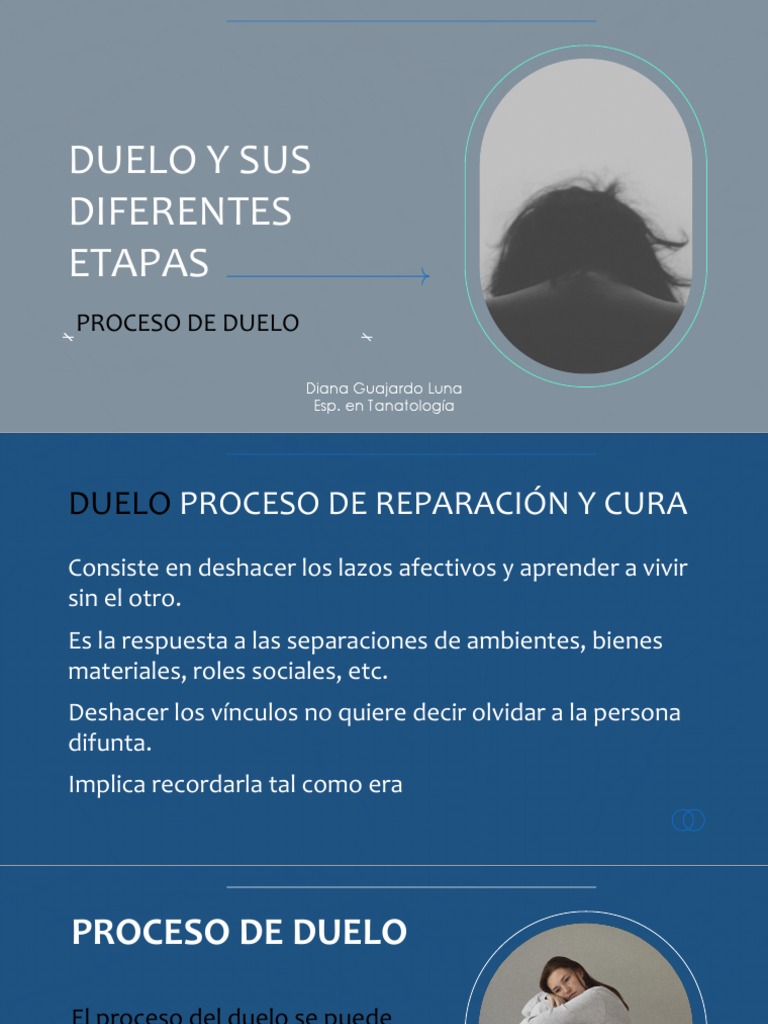 Etapas del Duelo y su Proceso | PDF | Dolor | Las emociones