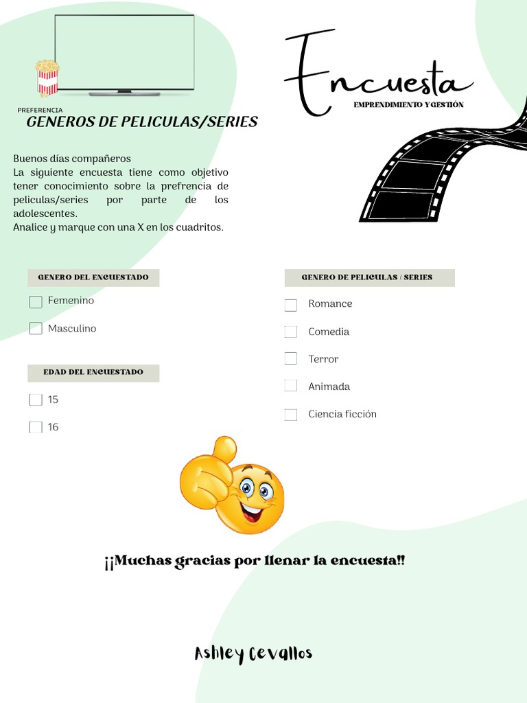 Encuesta de Emprendimiento | PDF Encuesta de Emprendimiento | PDF
