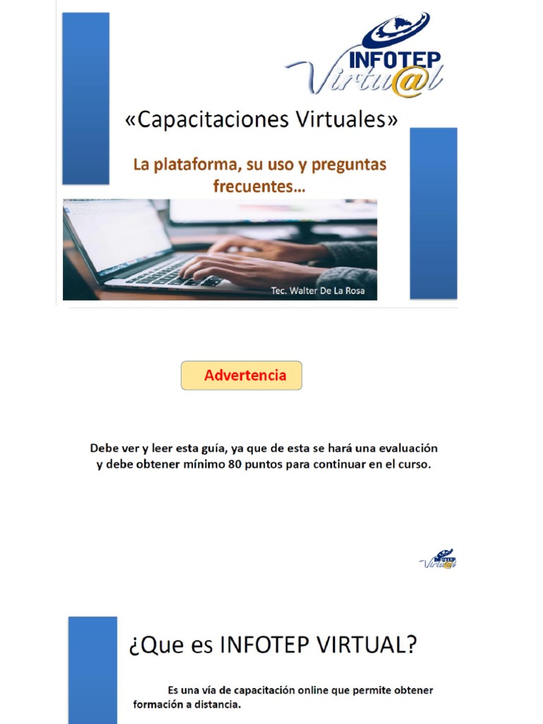 Guía Infotep Virtual | PDF