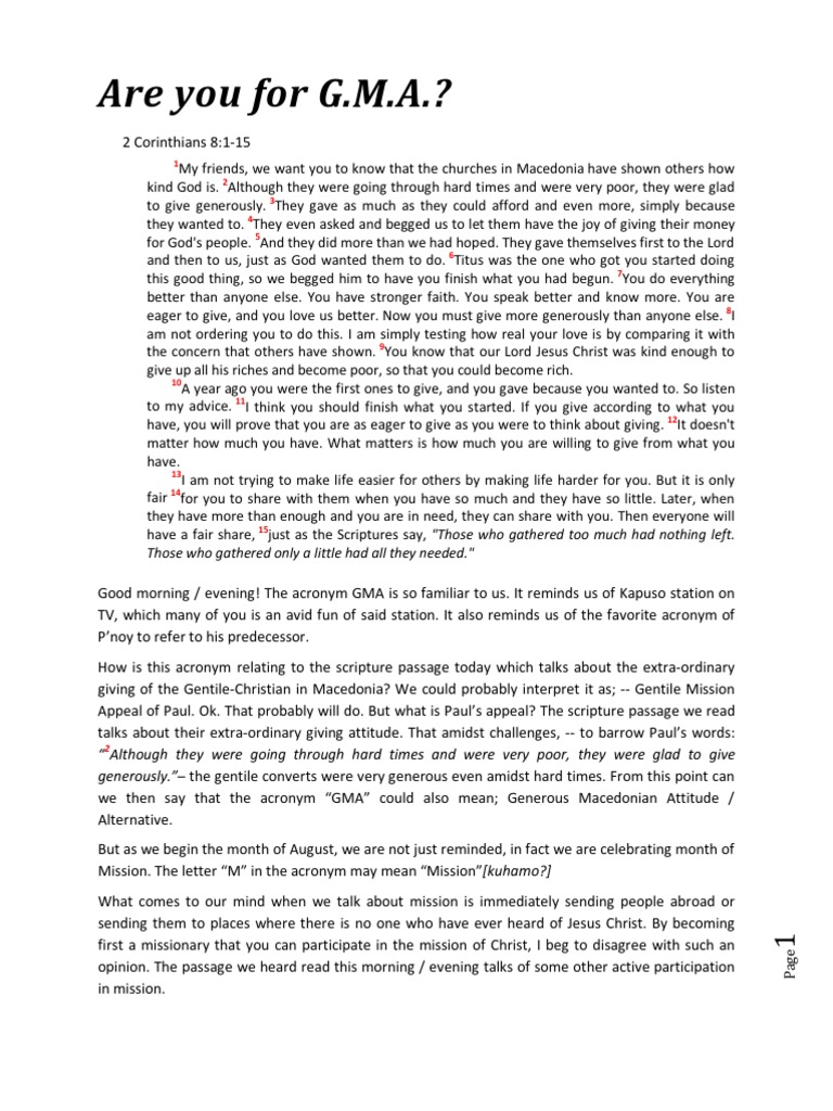 XCCCCC cccccc5cccc | PDF | Tithe | Paul The Apostle