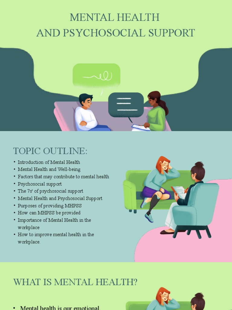 Mental Health and Psychosocial Support | PDF | Mental Health | Psychosocial