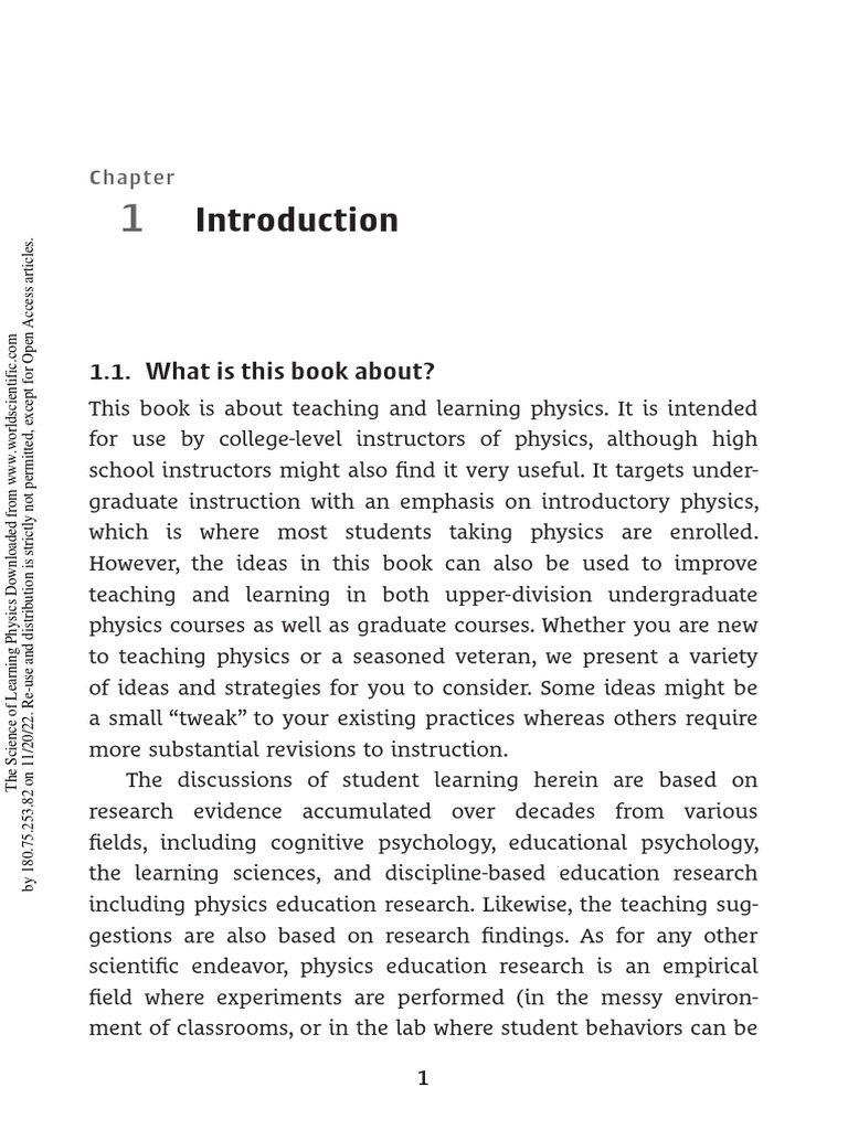 Cognitive Strategy 3 Pdf Learning Physics