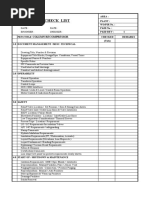 Visual Inspection Checklist PDF | PDF | Leak | Pipe (Fluid Conveyance)