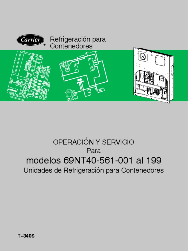 Manual Carrier 561-199 | PDF | Ingeniería mecánica | Cantidades fisicas