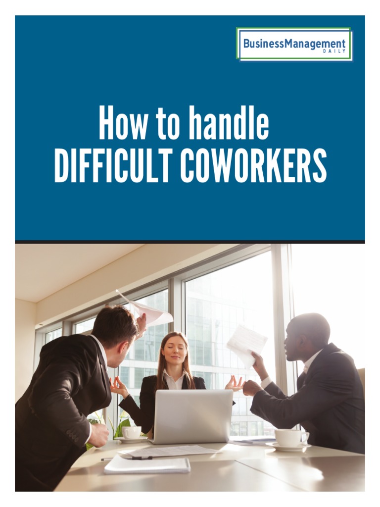 How To Handle Difficult Employees | PDF | Attitude (Psychology) | Thought